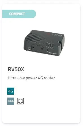 Sierra Wireless Airlink RV50, RV50X Industrial LTE Router - DC Power C ...
